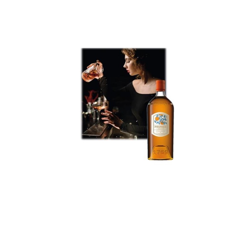 Orange liqueur with plum Cognac Prunier I La Cognathèque